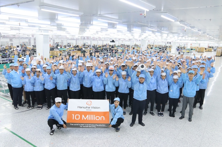 Hanwha Vision’s Vietnam Factory hits 10 Million Product Milestone • GIT ... Hanwha Vision’s Vietnam Factory hits 10 Million Product Milestone • GIT ...